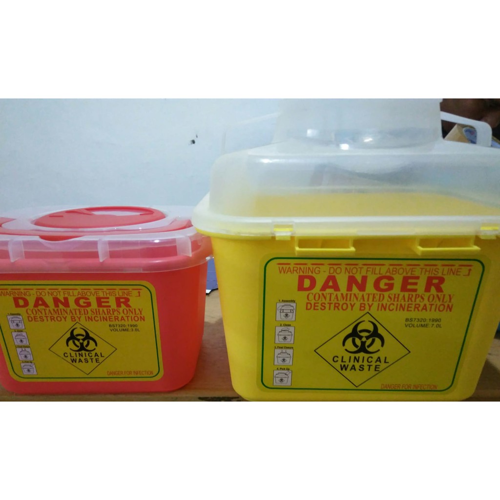 Jual SHARP CONTAINER (TEMPAT PEMBUANGAN ALAT SUNTIK) | Shopee Indonesia
