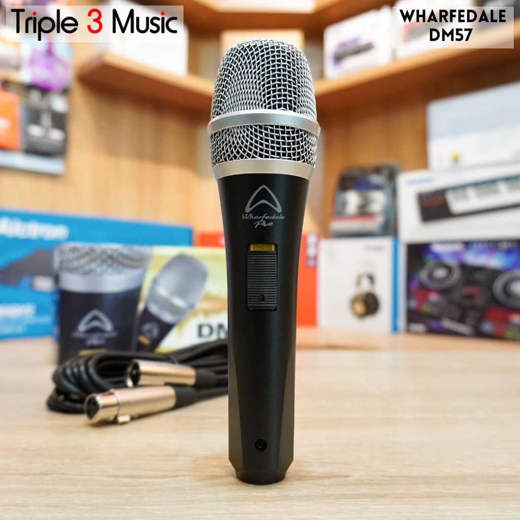 Jual Wharfedale DM-57 DM57 Mic Dynamic Microphone | Shopee Indonesia