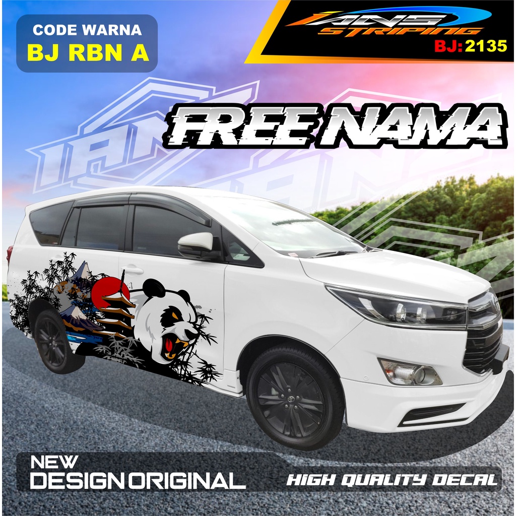 Jual VARIASI MOBIL INNOVA REBORN / VARIASI STICKER MOBIL AVANZA ...