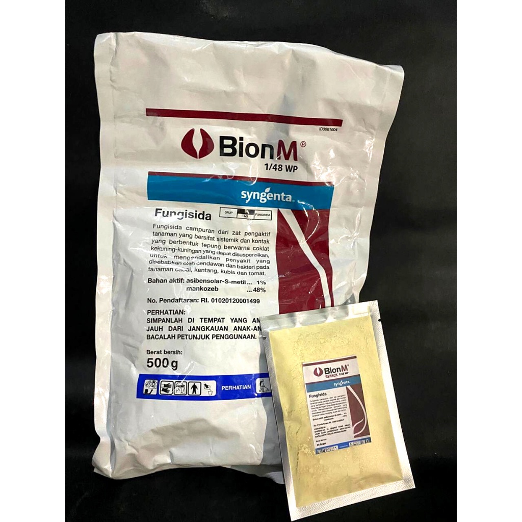 Jual REPACK 25 Gram - Fungisisa BION-M 1/48 WP Sygenta Bahan Aktif ...