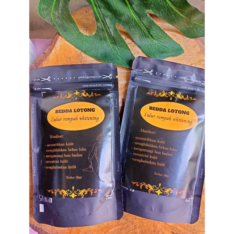 Jual LULUR BADAN / BEDA LOTONG / LULUR LOTONG KHAS BUGIS | No Stiker ...