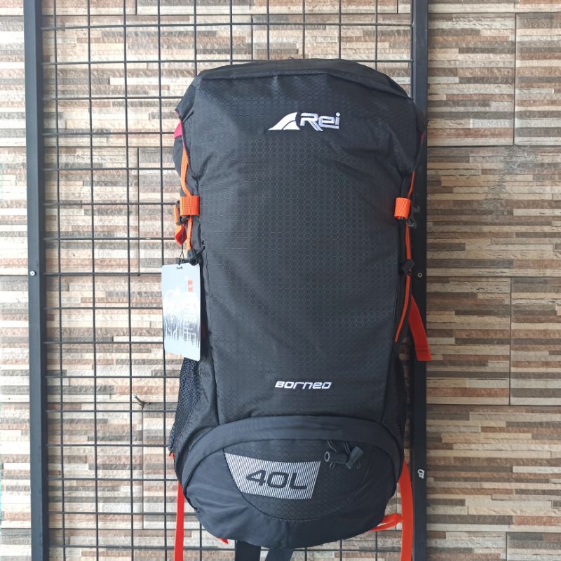Jual Tas Semi Carrier Rei Bornoe 40L+Raincover Original Tas Gunung Rei ...