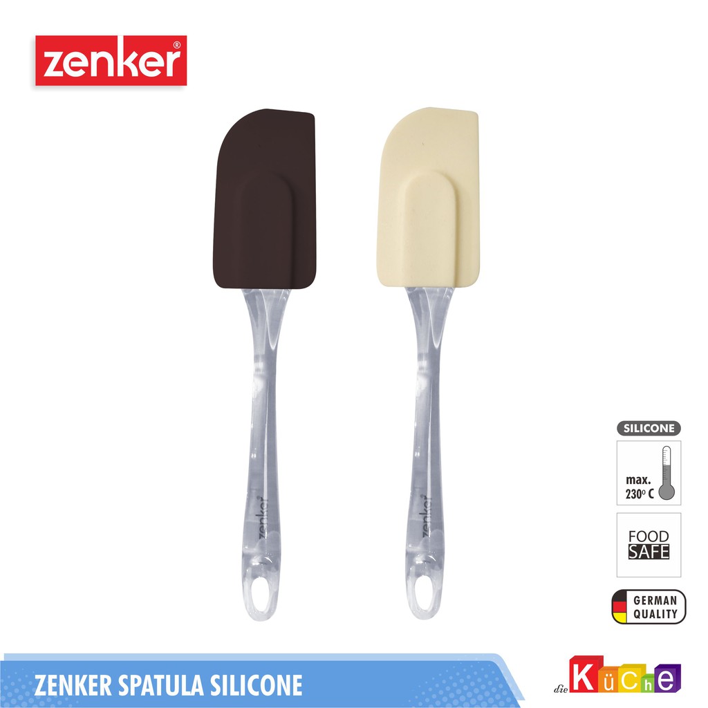 Jual Zenker Scrapper Silicone / Spatula Silicone | Shopee Indonesia