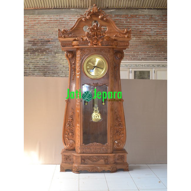 Jual Almari Jam Hias Mawar Mahkota Bagong | Shopee Indonesia