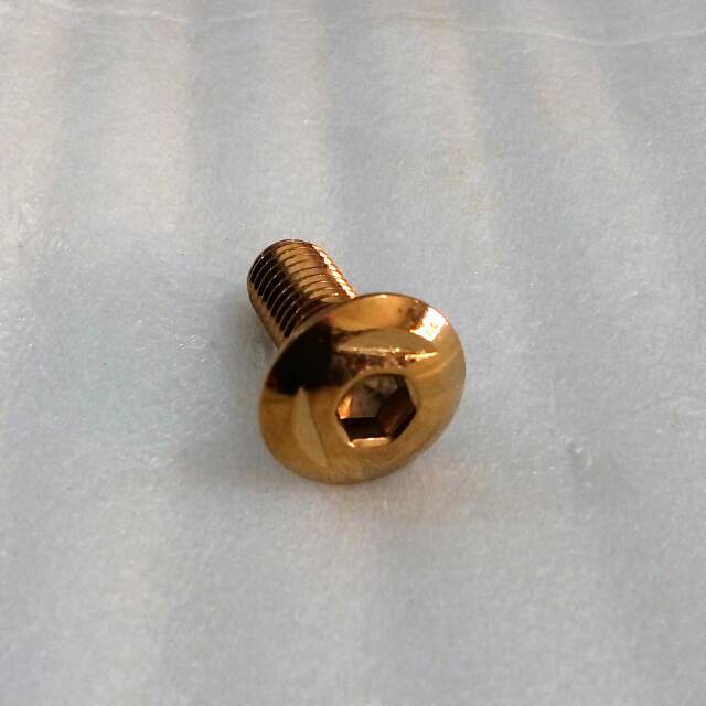 Jual Baut Cakram Disc Piringan Gold ukuran 12 model probolt harga per Biji | Shopee Indonesia