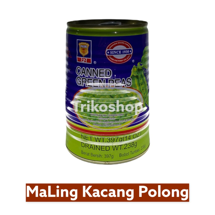 Jual TTS Greenpeas Kacang Polong dalam kaleng 397gr | Shopee Indonesia