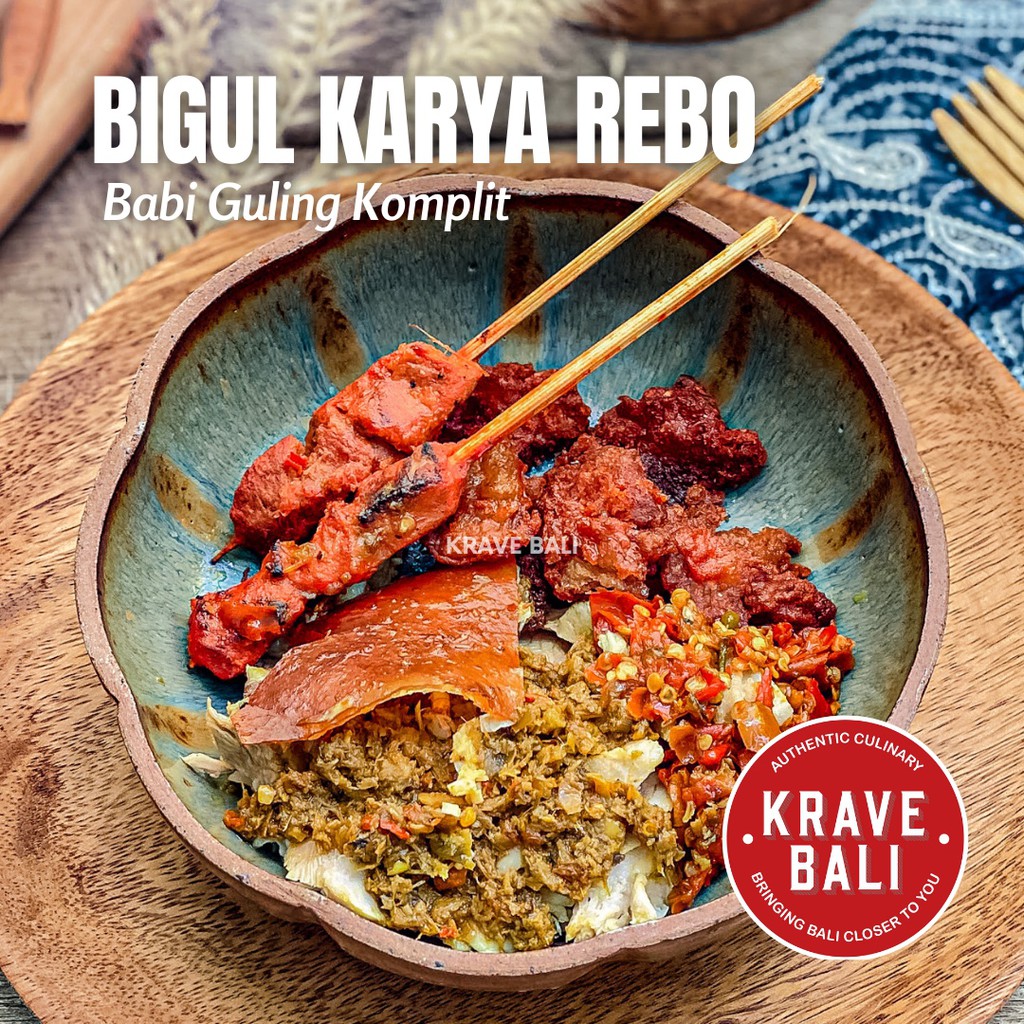 Jual Bigul Karya Rebo Krave Bali Babi Guling Komplit Legendaris Khas ...