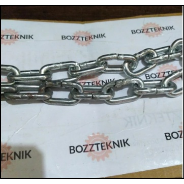 Jual Rantai besi ukuran 6mm per 1Meter | Shopee Indonesia