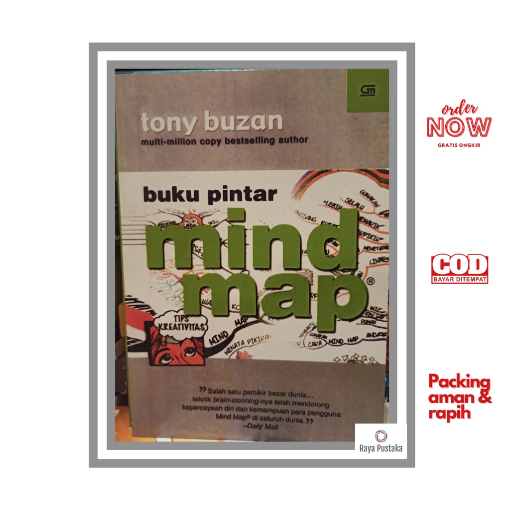 Jual Buku Pintar Mind Map oleh Tony Buzan | Shopee Indonesia