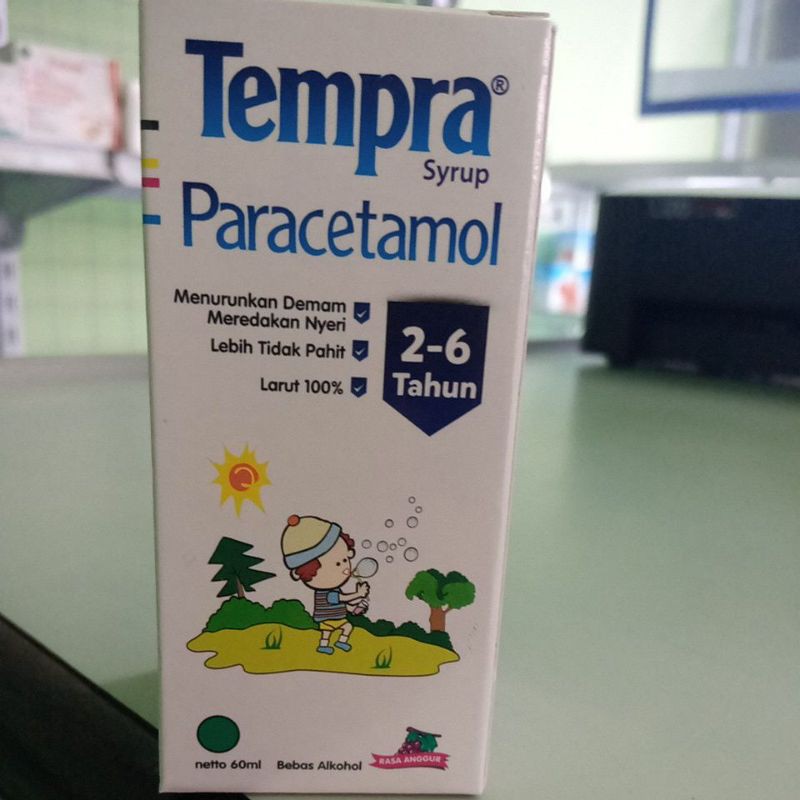 Jual TEMPRA SIRUP 60 ML SIRUP RASA ANGGUR UNTUK ANAK 2-6 TAHUN | Shopee ...