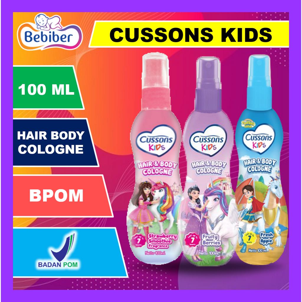 Jual Cussons Kids Hair & Body Cologne 100ml - Cusson Kid Parfum Anak ...