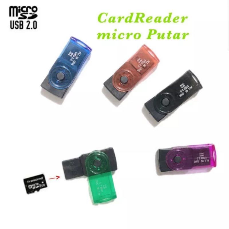 Jual Card Reader Micro Non Pack Tanpa Packingan Card Reader Micro ...