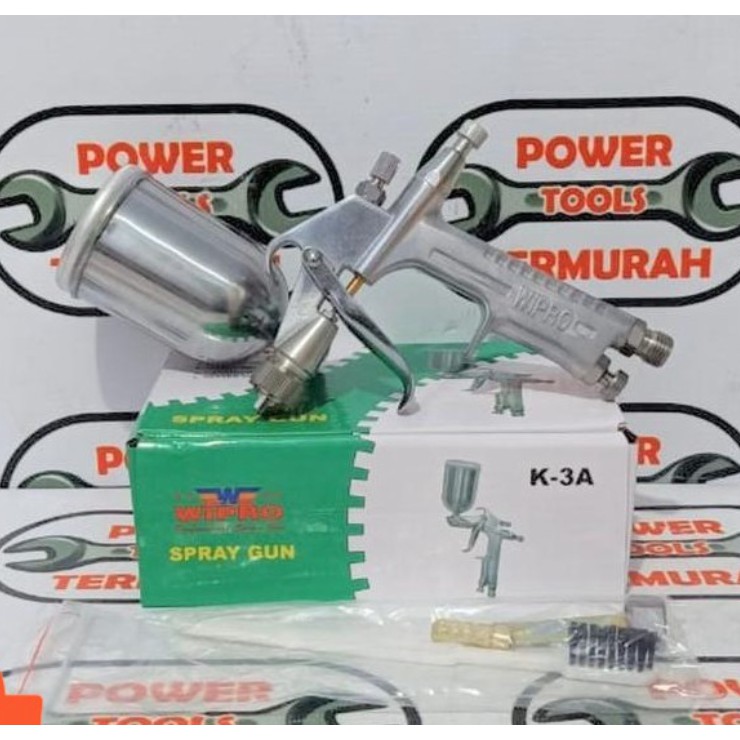 Jual Spray Gun Semprotan Cat K-3A K3A - Paint Capacity 200cc Wipro ...