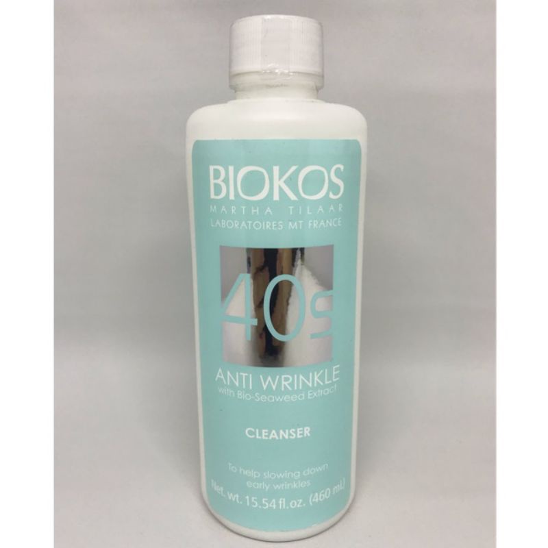Jual BIOKOS 40S ANTI WRINKLE CLEANSER 460ML | Shopee Indonesia