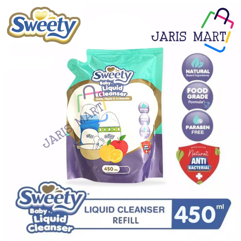 Jual Sweety Baby atau Huki Liquid Cleanser Refill 450ml / Cairan Sabun ...