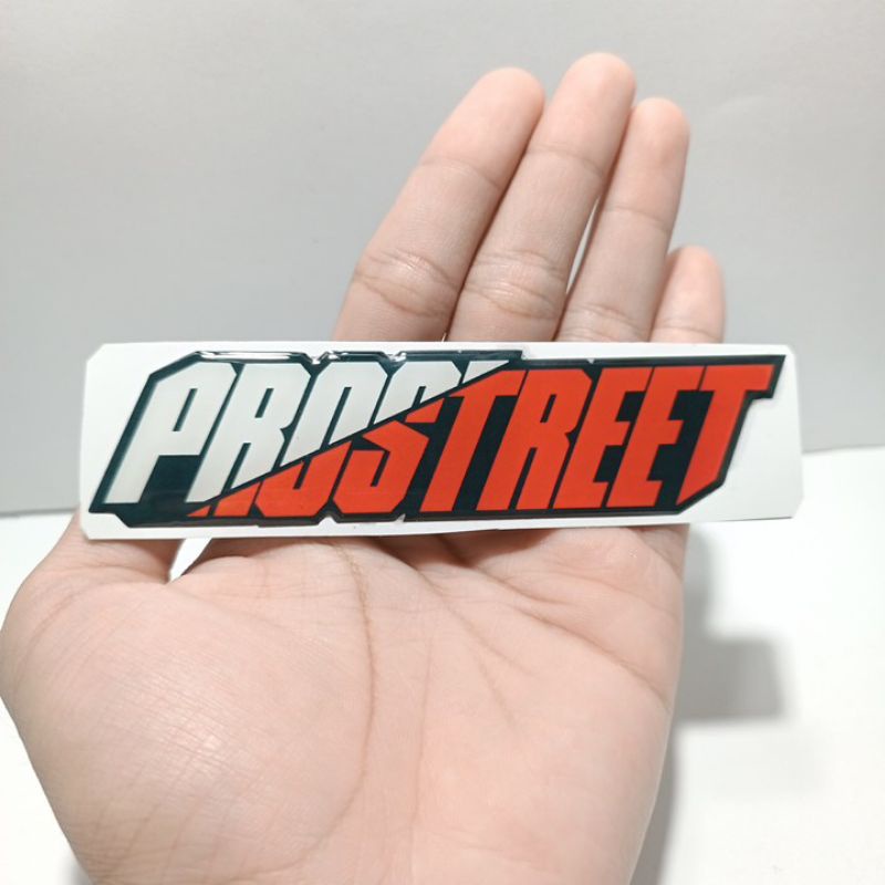 Jual PROSTREET Emblem sticker timbul resin lentur | Shopee Indonesia