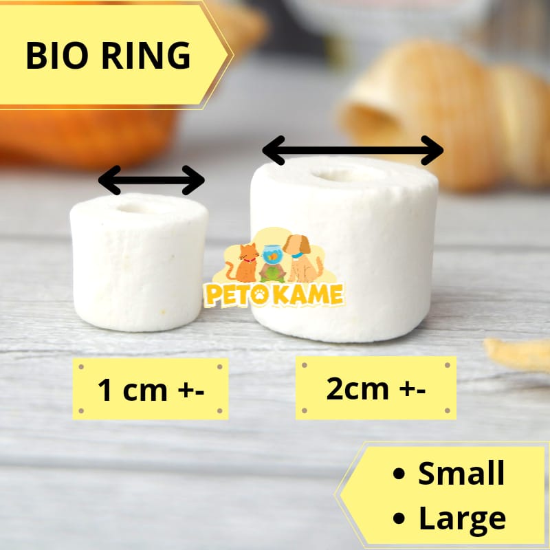 Jual Bioring Bio Ceramic Ring Satuan | Media Filter Aquarium Rumah ...