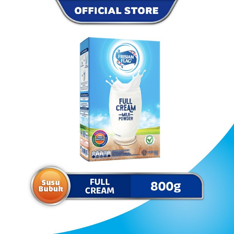 Jual FRISIAN FLAG FULLCREAM PUREFARM SUSU BUBUK 800 GRAM | Shopee Indonesia
