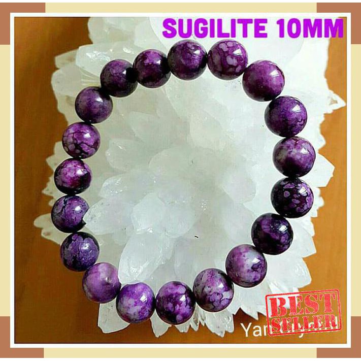 Jual Kekinian SUGILITE BREACELET BEAD 10MM | Shopee Indonesia