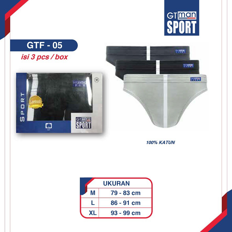 Jual Underwear Brief - GT-Man -- GTF05 | Shopee Indonesia