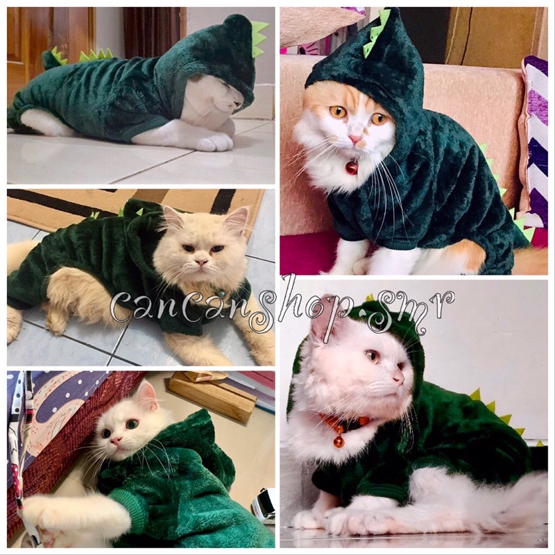 Jual Dino Hoodie Kostum Kucing | Shopee Indonesia