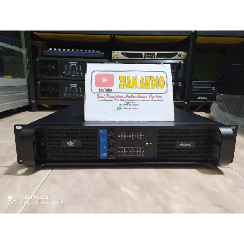 Jual Power Amplifier RDW NR8004D Original | Shopee Indonesia