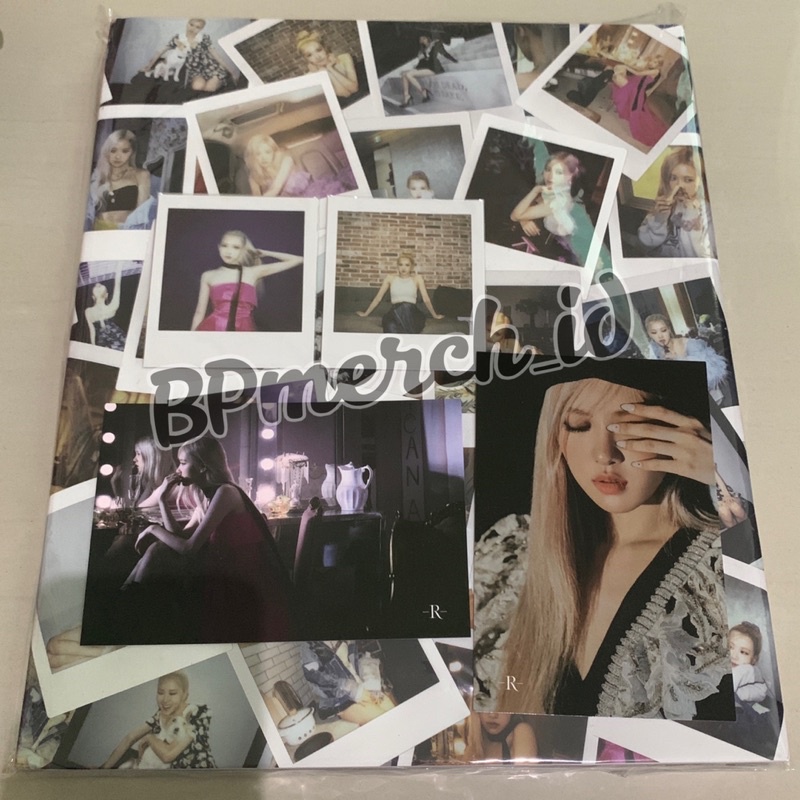 Jual BLACKPINK ROSE / Rosé -R- Photobook [Special Edition] | Shopee ...