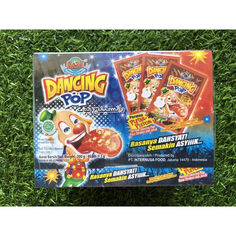 Jual Permen Dancing Pop - 40sachet permen meledak permen pletak pletok ...