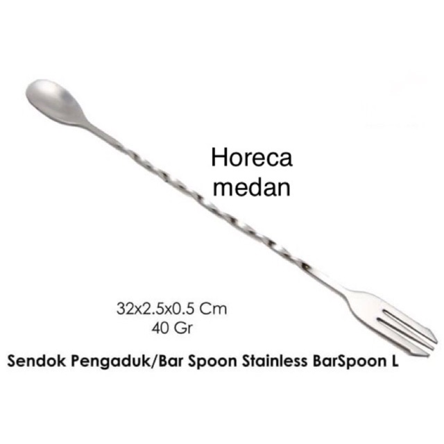 Jual Sendok pengaduk bar spoon panjang 32cm | Shopee Indonesia