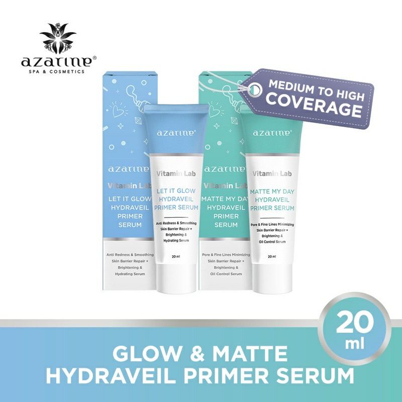 Jual Azarine Hydraveil Primer Serum 20ml | Shopee Indonesia