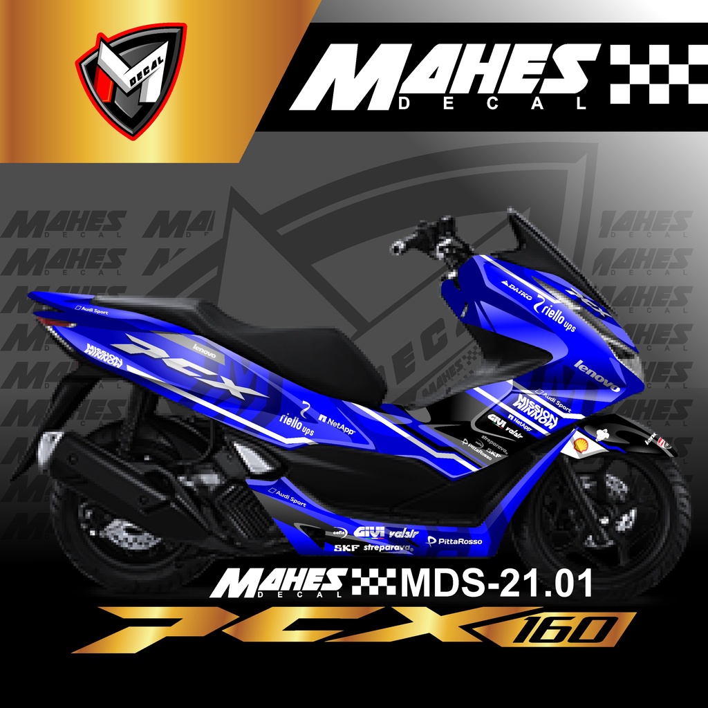 Jual Decal Sticker Honda PCX 160 2021 2022 2023 2024 Fullbody - Dekal ...