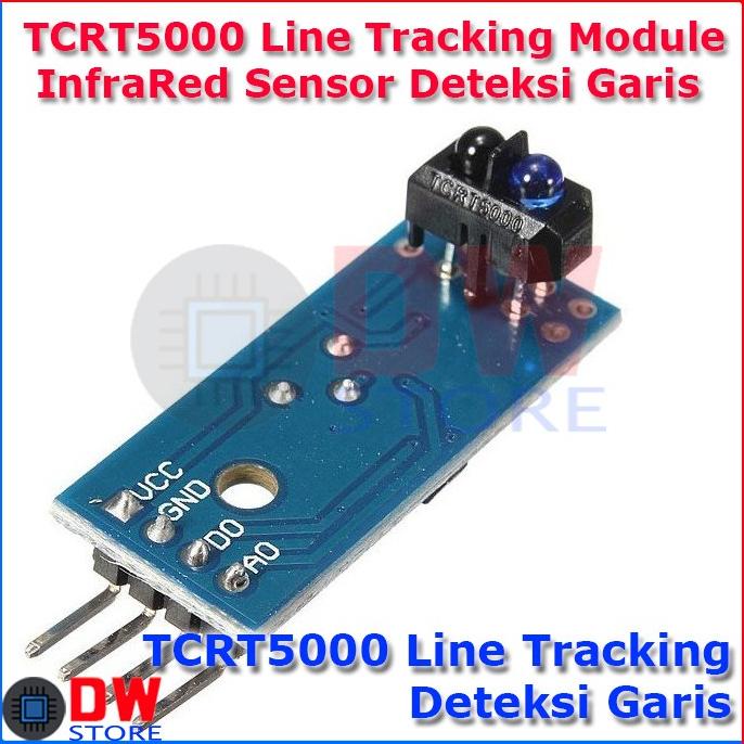 Jual TCRT 5000 5000L TCRT5000 TCRT5000L LINE TRACKING SENSOR MODULE dw ...