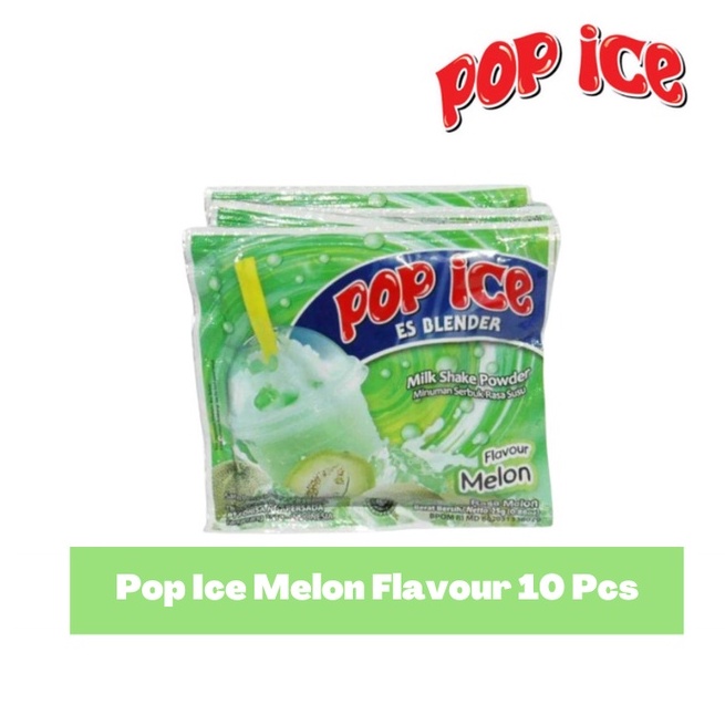 Jual POP ICE MELON FLAVOUR 10 SACHET | Shopee Indonesia
