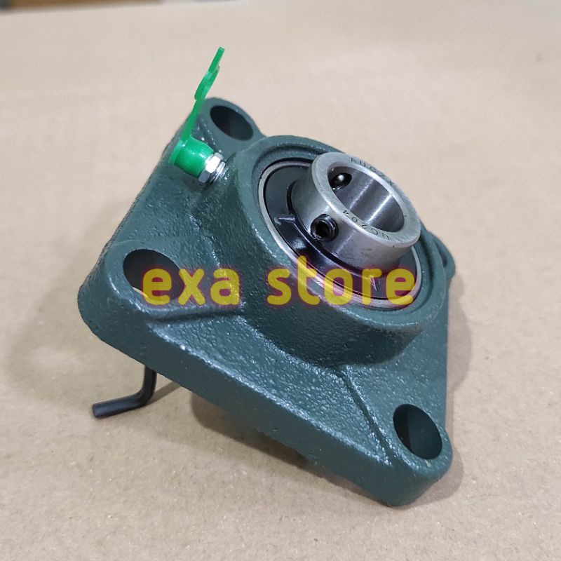 Jual Pillow block Bearing UCF 204 as 20mm Bearing unit UCF204 | Shopee Indonesia