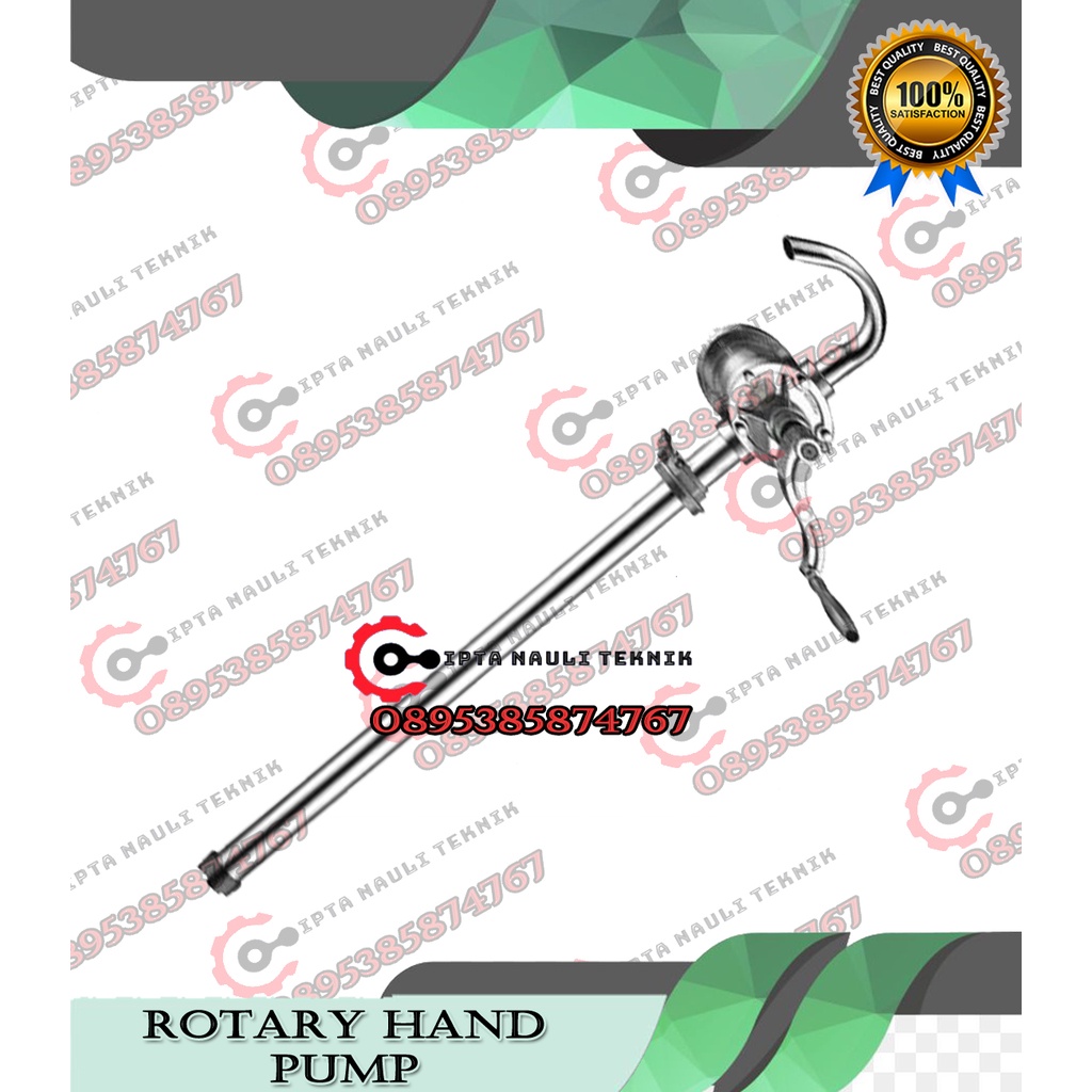 Jual Rotary Hand Pump 304/Pompa Tangan/Pompa Putar Stainless | Shopee Indonesia
