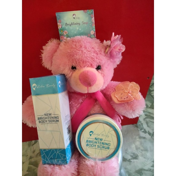 Jual paket 5 (paket badan 3 sabun + body scrub + body serum) | Shopee ...