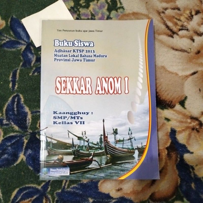 Jual ORIGINAL BUKU SEKKAR ASSRE SEKKAR ANOM BAHASA MADURA KELAS 1 2 3 4 ...