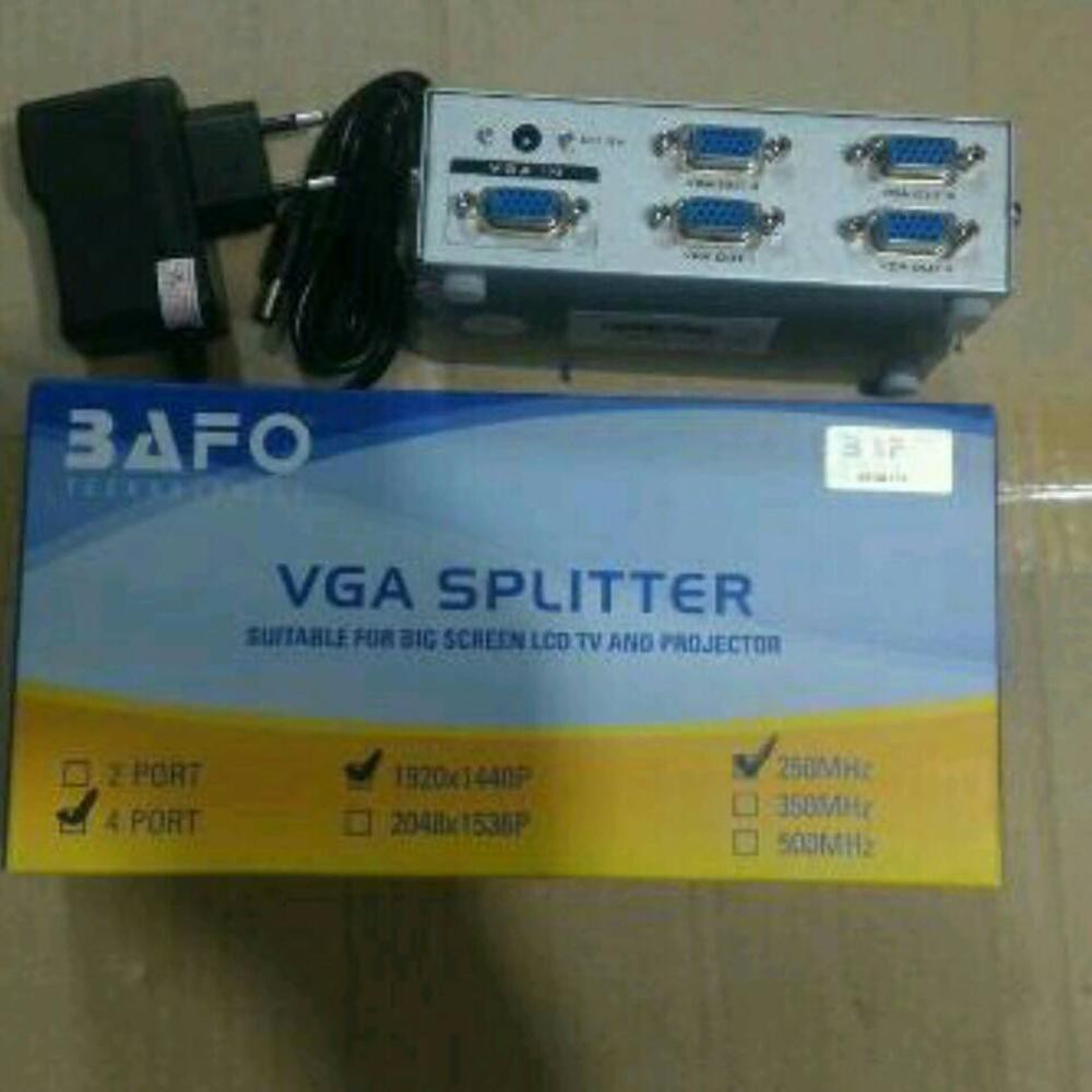 Jual VGA Splitter 8 Port Bafo Original - VGA Spliter 8 Port Bafo ...
