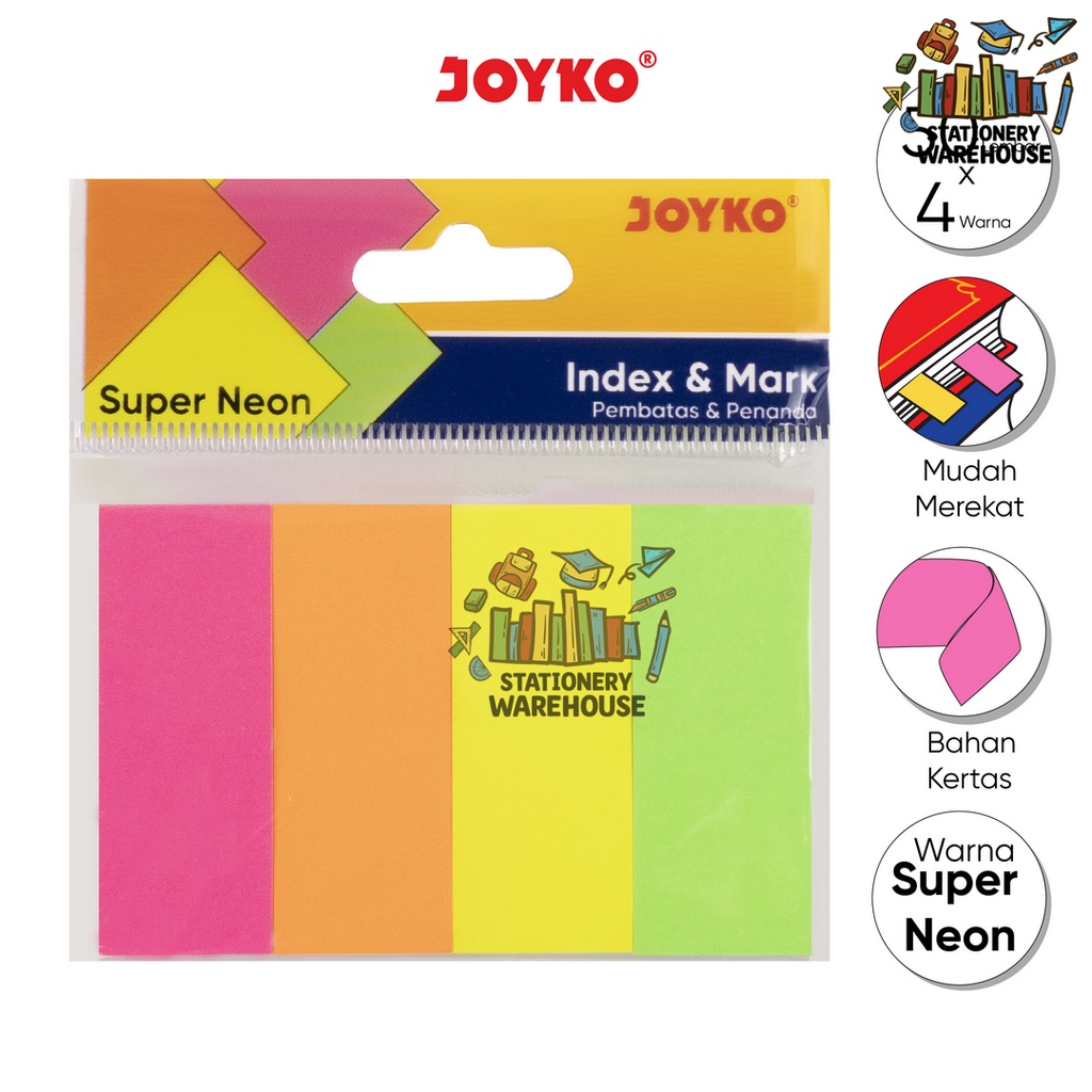 Jual Index Mark Penanda Pembatas Joyko IM-67 Kertas | Shopee Indonesia