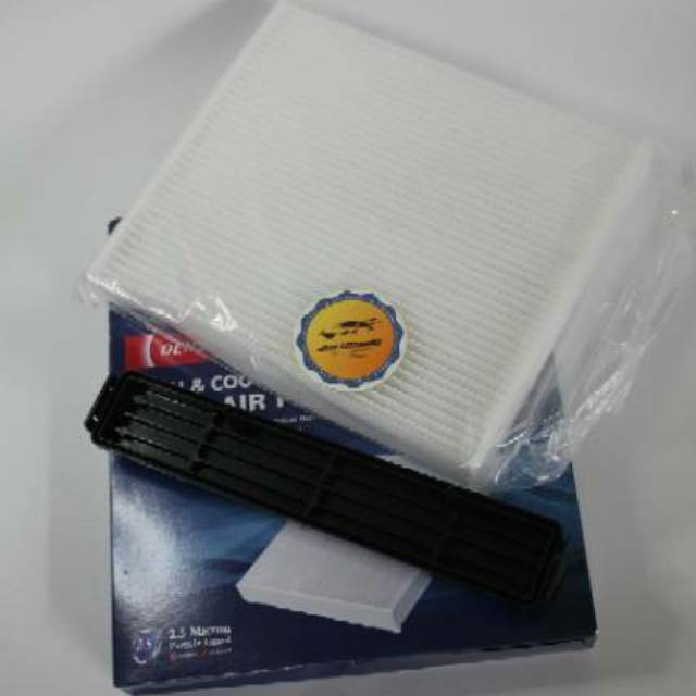 Jual Paket filter ac saringan udara denso + tutup cover kit honda brio ...