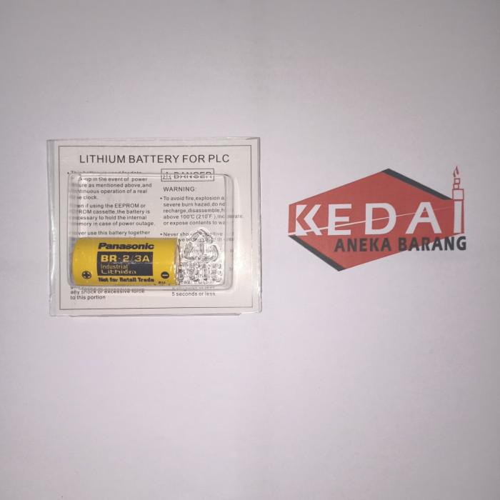 Jual Battery Baterai Lithium Panasonic PLC BR-2/3A 3V 1200mAh | Shopee ...