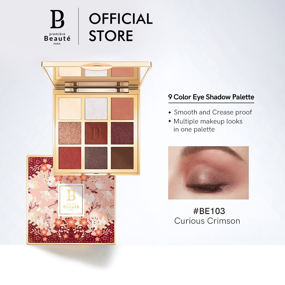 Jual Premiere Beaute Batik 9 Color Eye Shadow Eyeshadow Palette All-in ...