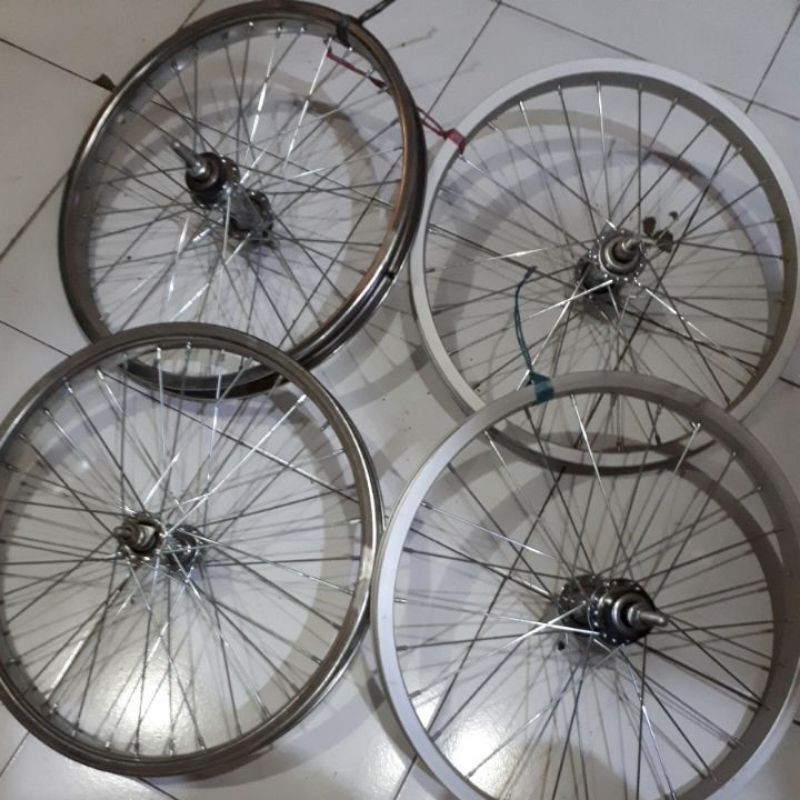 Jual PELEG / VELG SEPEDA 18 BESI CP / CROM atau ALUMUNIUM | Shopee ...