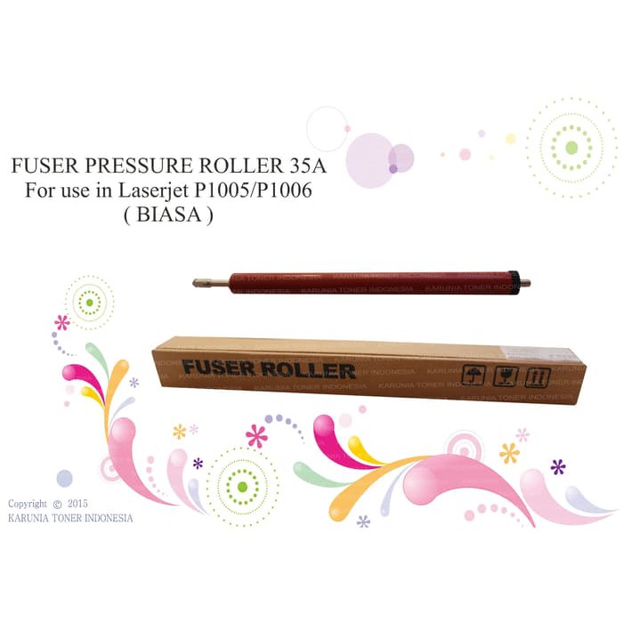 Jual FUSER PRESSURE ROLLER 35A For use in Laserjet P1005/P1006 (BIASA ...
