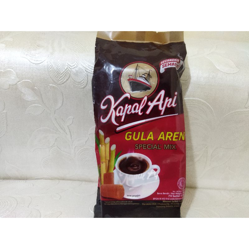 Jual KOPI KAPAL API SPECIAL MIX GULA AREN TERBARU ISI 10 SACHET / KAPAL ...