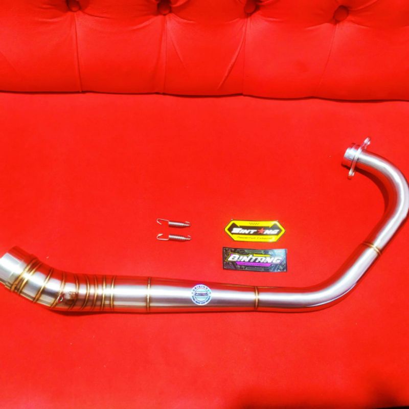 Jual Pipa Leheran Knalpot Drag Satria Fu Porting inlet 50mm | Shopee ...