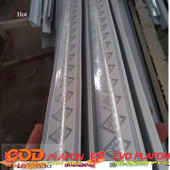 Jual lis plafon pvc | Shopee Indonesia