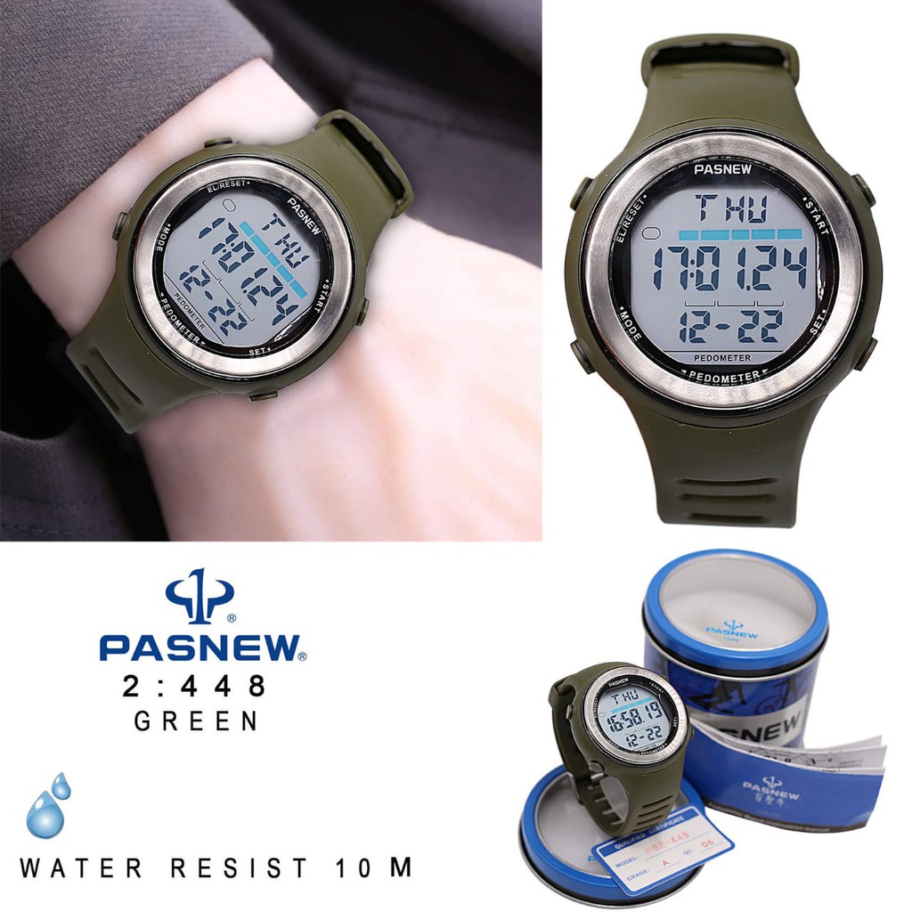 Jual JAM TANGAN PASNEW 448 GT 0702 | Shopee Indonesia
