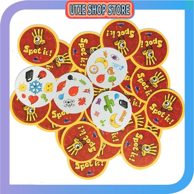 Jual USS - Spot It Classic Card Board Game Mainan Kartu - Utie Shop ...