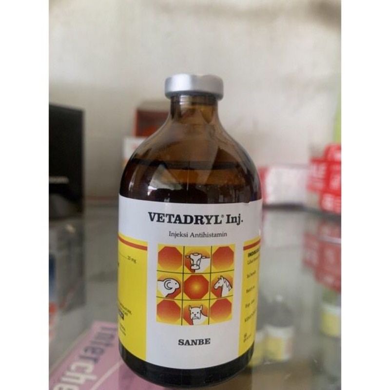 Jual VETADRYL INJ 100ML INJEKSI ANTIHISTAMIN | Shopee Indonesia